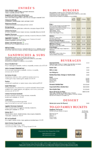 Fatty’s Menu | Fattyspizzeria